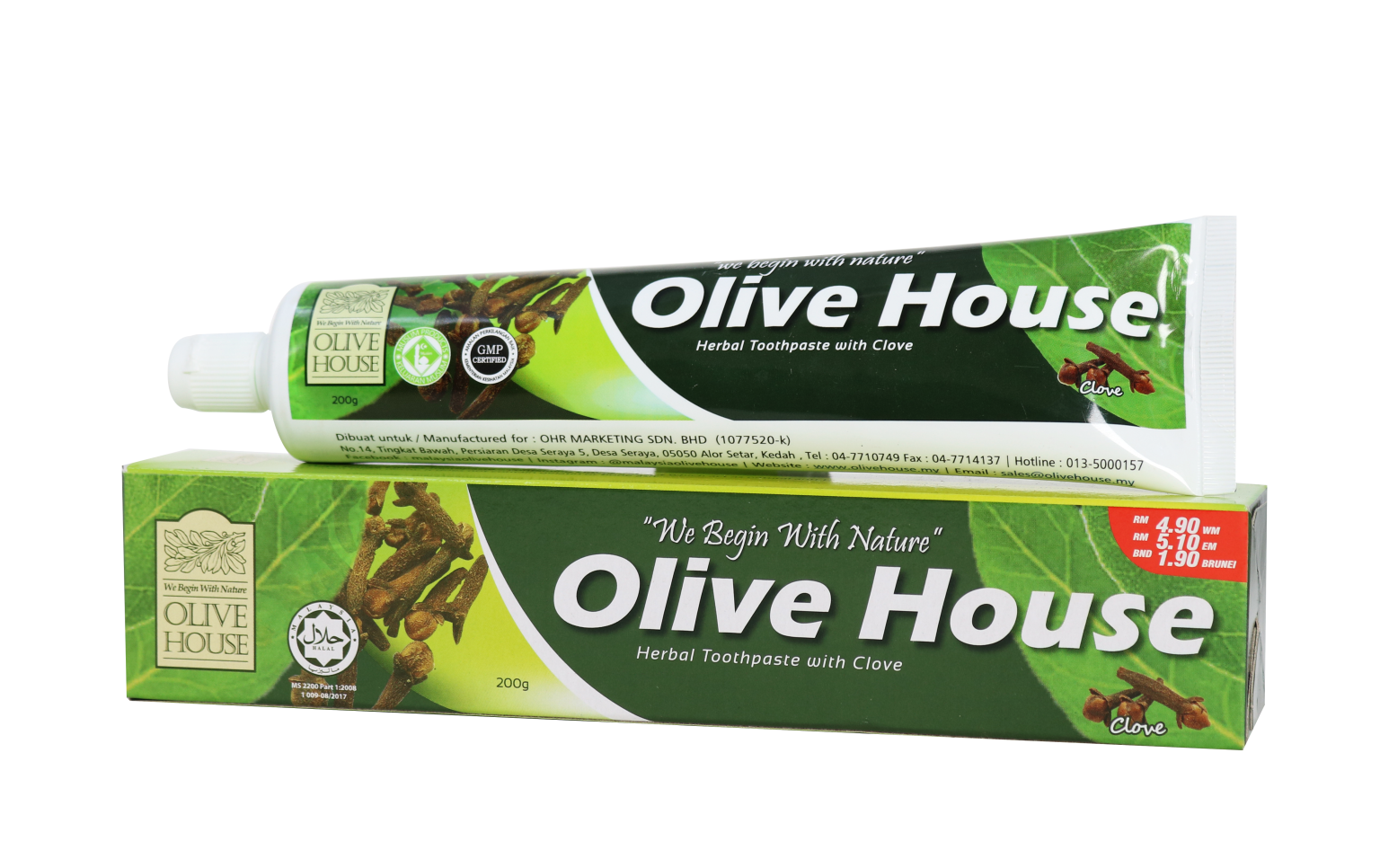 Rangkaian Ubat Gigi - OLIVE HOUSE HQ