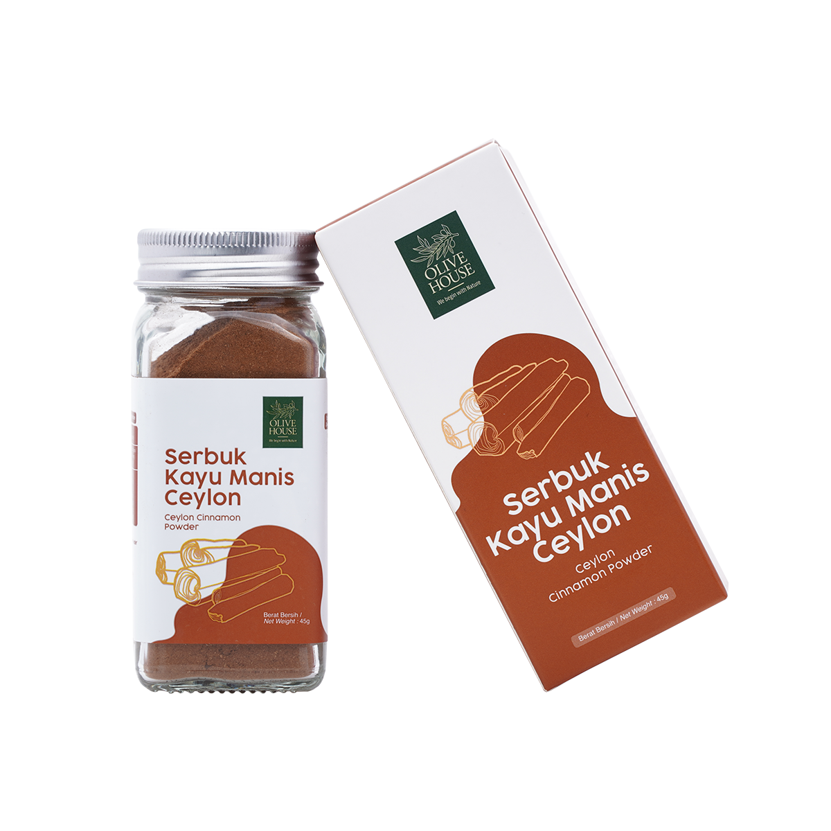 Serbuk Kayu Manis Ceylon Cinnamon - OLIVE HOUSE MALAYSIA