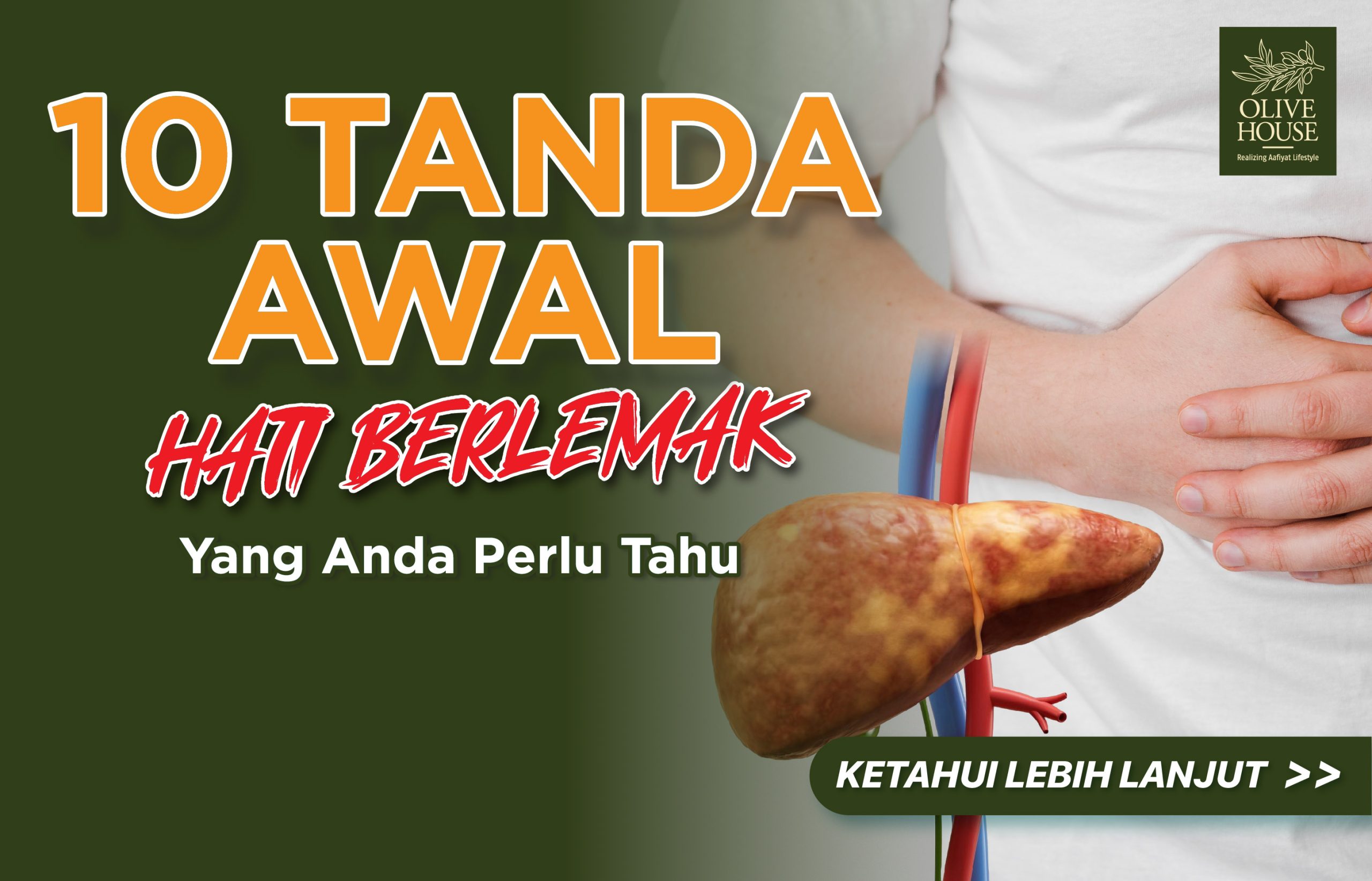 10 Tanda Awal Hati Berlemak yang Anda Perlu Tahu