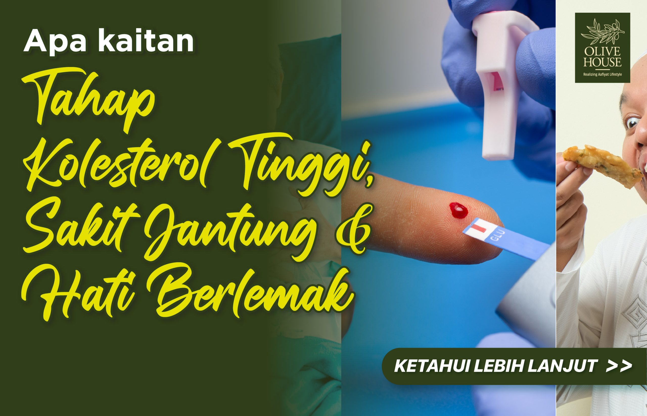 Apa Kaitan Tahap Kolesterol Tinggi, Sakit Jantung & Hati Berlemak?