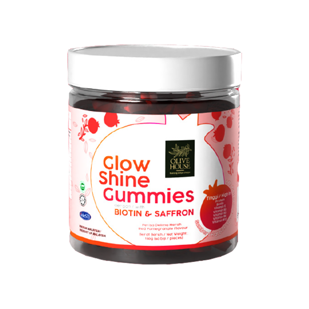 Free Sample Glow Shine Gummies - OLIVE HOUSE MALAYSIA